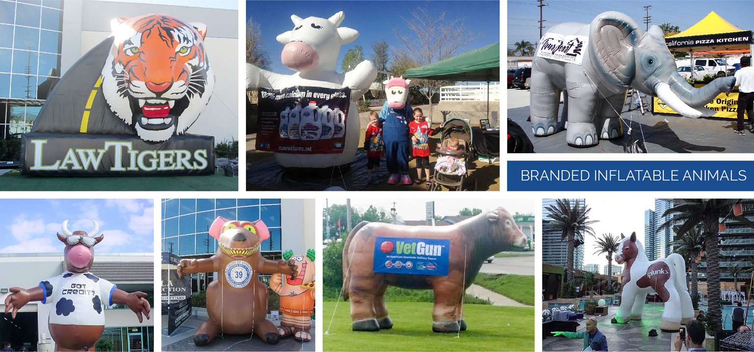 Custom Inflatable Animals