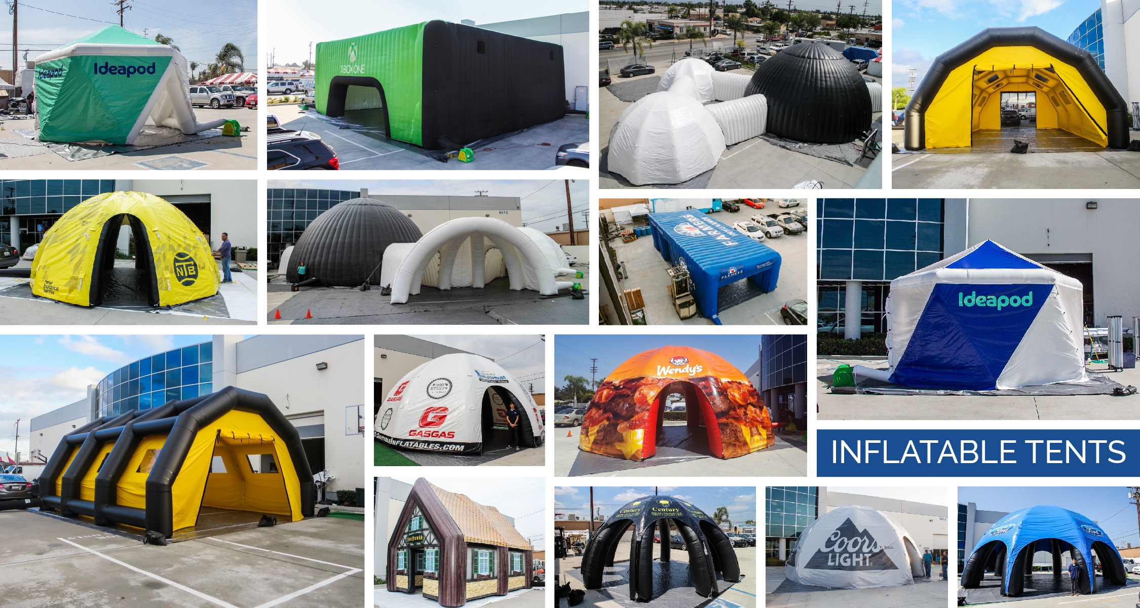 Inflatable Tent Structures